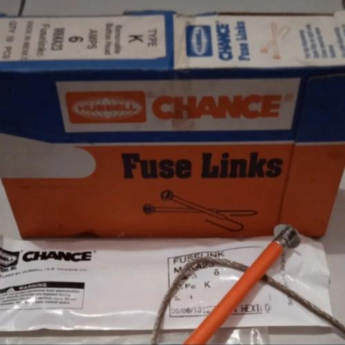 Jual Fuse Link Hubbell Chance 15A 20A 25A 50A 80A Type K - 25 Ampere ...