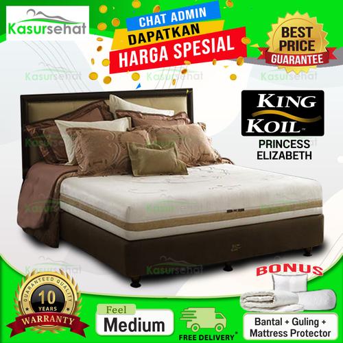 Jual King Koil kasur Full Latex Princess Elizabeth - Full Set 160 180 ...