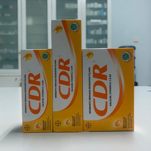 Jual CDR Rasa Jeruk isi 10, 15, 20 Tablet Effervescent - 10 tablet eff ...