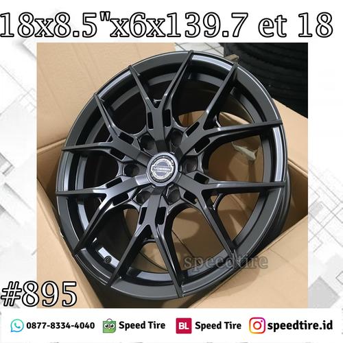 Jual Velg Mobil R18 6x139.7 JF Vossen model 895 Pajero Sport Hilux Dc ...