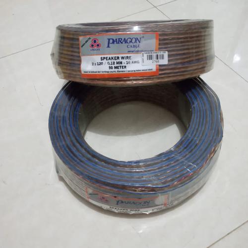 Jual PARAGON Kabel Speaker 2x120 Kabel Transparan TOA Kabe Serabut 50 ...