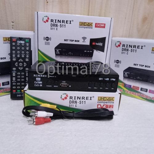 Jual Set Top Box TV Digital RINREI DRN-511C (Body Besi) - Kab. Tangerang - Optimal78 | Tokopedia