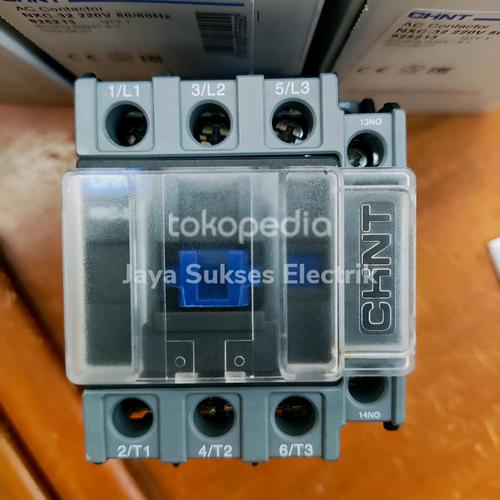 Jual Contactor Kontaktor NXC-09 3P 9A 220Vac CHINT - Jakarta Pusat - Jaya Sukses Electrik ...