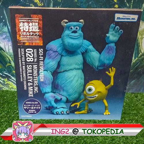 Jual Revoltech Sulley & Mike, Kaiyodo Sci-Fi Monsters Inc Action Figure ...