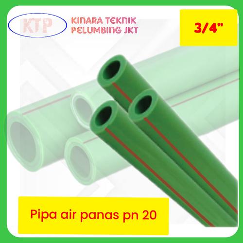 Jual Pipa ppr pn20 D-25mm 3/4 Panjang 4mtr air panas - Jakarta Pusat ...