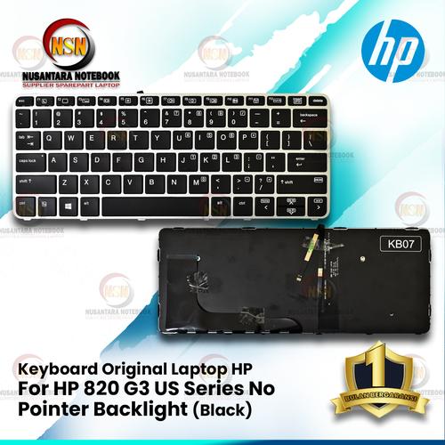 Jual Keyboard Original Laptop HP For 820 G3 US Series No Pointer ...