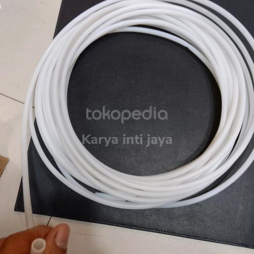 Jual Selang Teflon PTFE ID 4mm x OD 6mm / PTFE Tube - Jakarta Barat - Karya inti jaya | Tokopedia