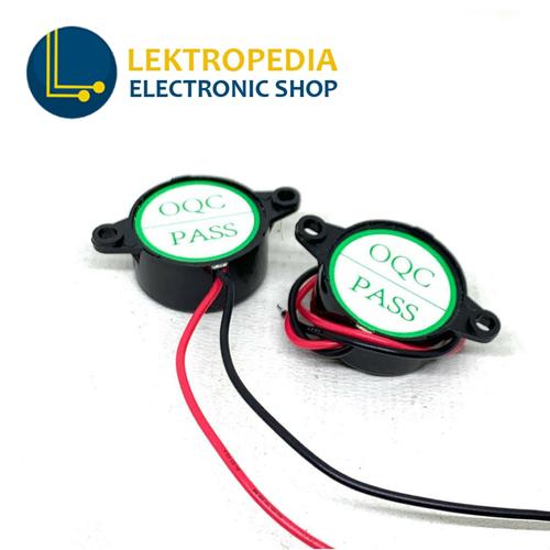 Jual Buzzer 12v Hitam + Kabel Aktif Suara Speaker Sound 12 volt v 12volt - Kota Semarang ...
