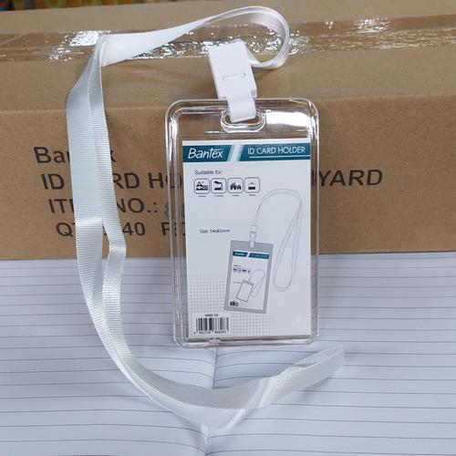 Jual Bantex ID Card Holder Tranparant - Putih - Jakarta Utara ...