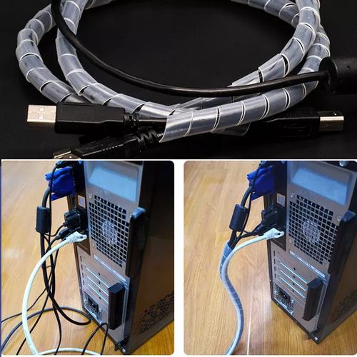 Jual Kabel Spiral KS-6 Wrapping Band Putih - Jakarta Barat - HOKKI AZZA ...