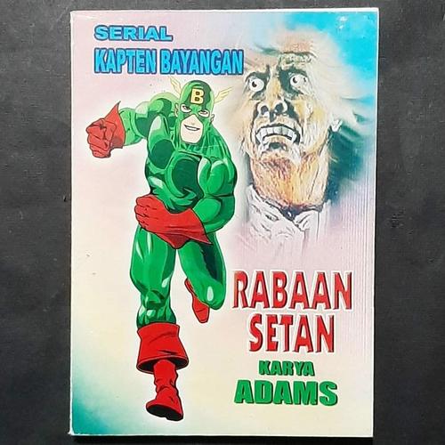 Jual KOMIK LANGKA SERIAL KAPTEN BAYANGAN RABAAN SETAN/ADAMS 1979 ...