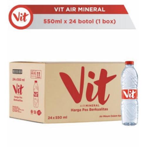 Jual Air Mineral Vit Botol 550ml 1 Dus - Kab. Sleman - NALAKTAKStore ...