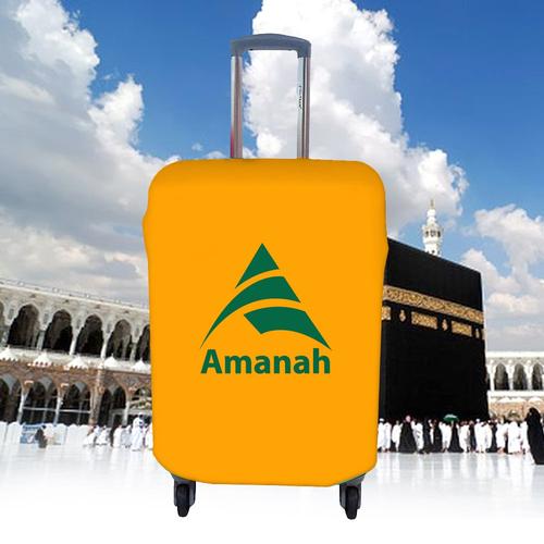 Jual sarung koper pelindung cover umroh haji bisa custom - S - Kota ...
