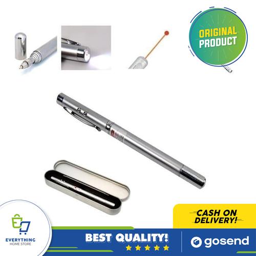 Jual Best Pulpen Multifungsi 5 in 1 / Pulpen Senter Laser Stick dan ...