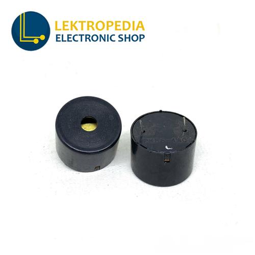 Jual Buzzer 5v BESAR Hitam Active Aktif Electromagnetic Sound 5volt 5 ...