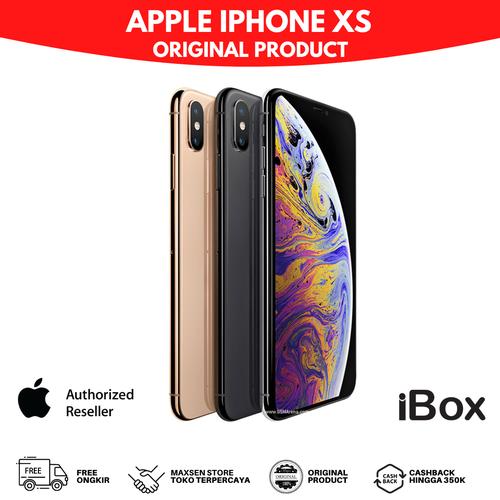 Jual IPHONE XS 512GB 256GB 64GB SECOND ORIGINAL RESMI IBOX FULLSET - NORMAL IBOX, 64GB - Kota ...