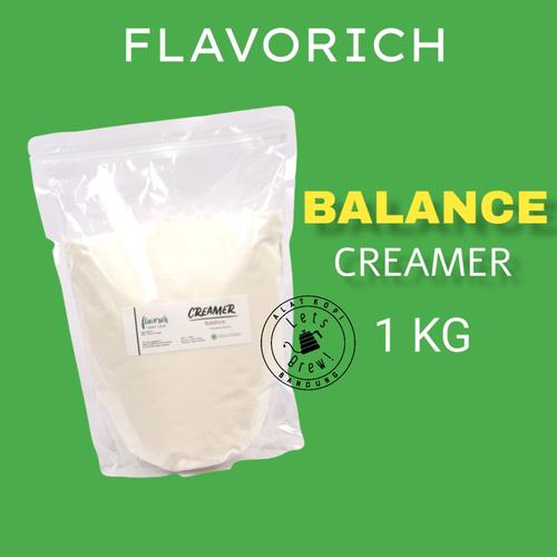 Jual FLAVORICH CREAMER PREMIUM POWDER 1KG / DILLCO BUBUK KRIMER 1 KG ...