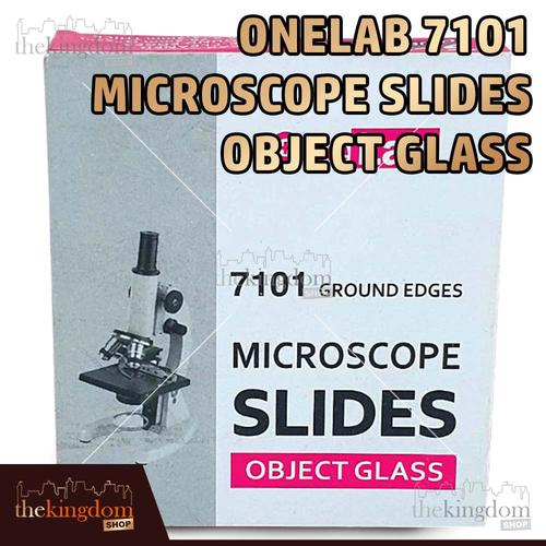 Jual Onemed Onelab 7101 Microscope Slides Object Glass /72 Preparat ...