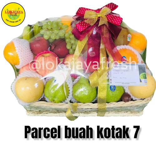 Jual parcel buah persegi (free kartu ucapan) - parcel kotak 3 - Kota ...