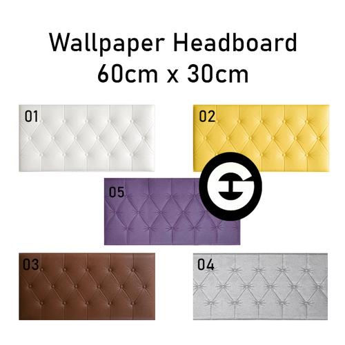 Jual WA Wallpaper Stiker Foam 3D Headboard Dinding Busa Wall Foam ...