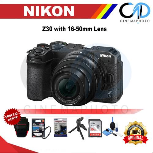 Jual Nikon Z30 Mirrorless Camera with 16-50mm Lens - BODY ONLY ...