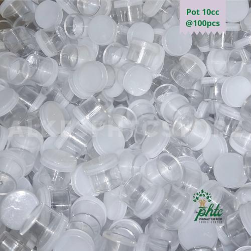 Jual POT 10 CC l POT SALEP l POT CREAM l POT URINE l POT PLASTIK @100 ...