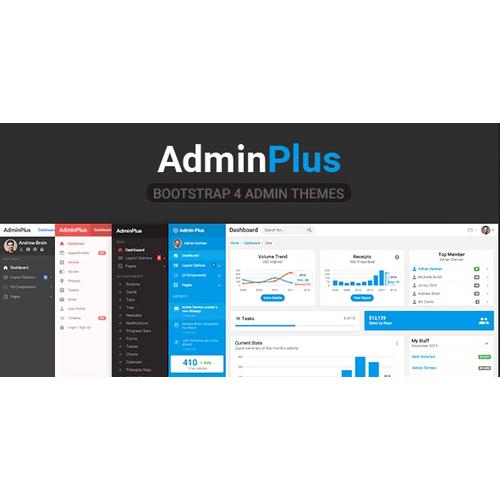 Jual Bootstrap 4 - AdminPlus v1.9.0 Premium Admin Dashboard HTML Template - Kota Surabaya ...