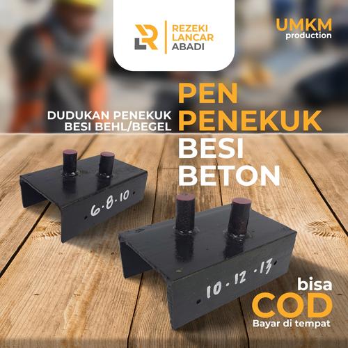 Jual PEN PENEKUK BESI BETON / DUDUKAN PENEKUK BESI BEHL BEGEL - 10mm ...