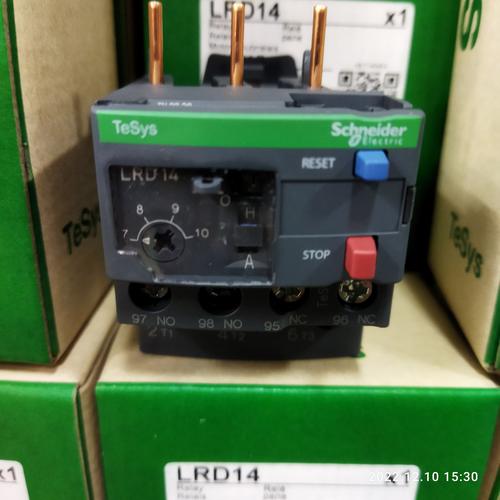 Jual LRD14 Thermal overload relay Lrd14 7-10A schneider ori - Jakarta ...