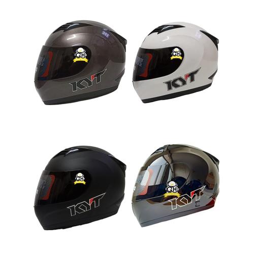 Jual HELM FULLFACE KYT R10 R-10 SOLID BLACK DOFF - BLACK, M - Kota ...