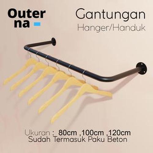 Jual Gantungan Dinding Besi Multifungsi | Gantungan Dinding Besi Handuk ...