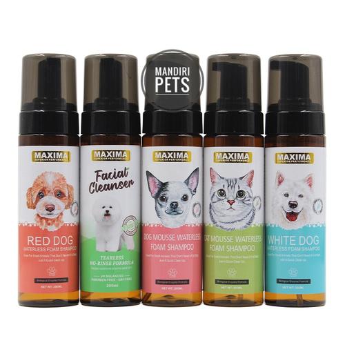 Jual Maxima Waterless Foam Shampoo 200 ML - Red Dog - Jakarta Utara ...