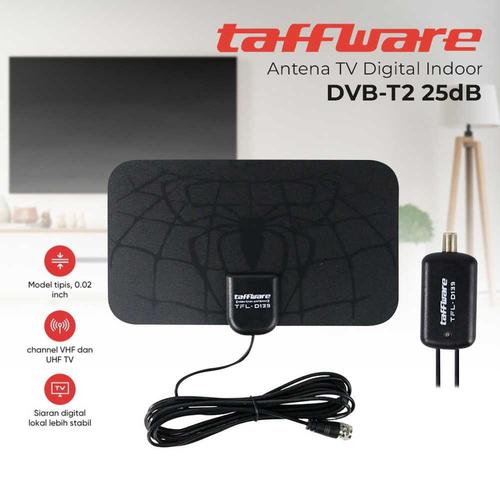 Jual Antenna TV Digital Booster Indoor UHF Kabel 2.5m Antena Boster ...