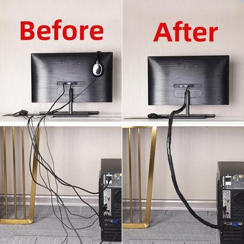 Jual Kabel Wrapping KS 12 Hitam 12mm Spiral 10Meter - Jakarta Barat ...