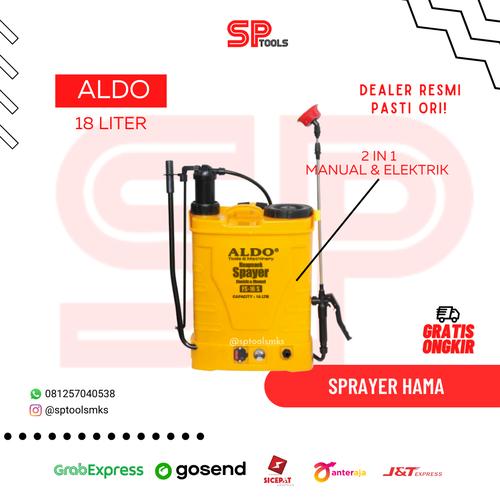 Jual ALAT SPRAYER HAMA / POMPA SEMPROT HAMA MANUAL DAN ELEKTRIK 16 L ...