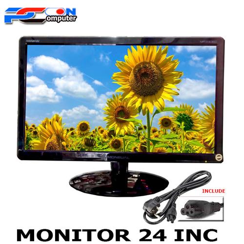 Promo Monitor LED 24Inch 24 inch cctv / pc - MONITOR ONLY - Kota Bekasi ...
