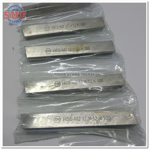 Jual Pahat Bubut HSS M2 12x12x100mm Inch Square Tool Bit Mata Pahat ...