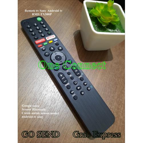 Jual Remote tv Sony android tv Google voice asisten RMF-TX500P - Kota Bandung - One connect ...