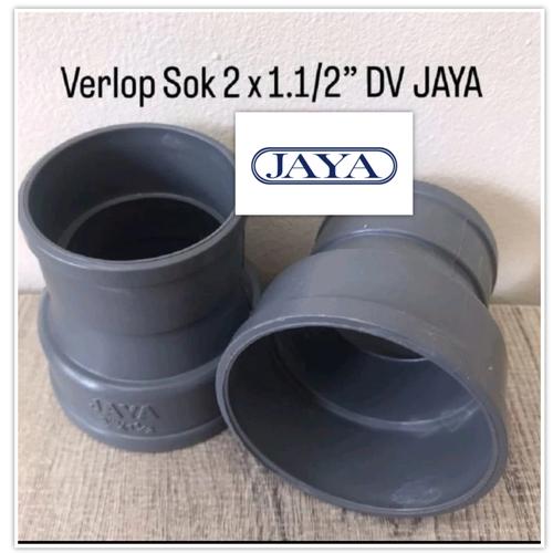Jual Reducer sok 2 x 1 1/2 inch D JAYA Verlop Sock vlok shock overlop ...