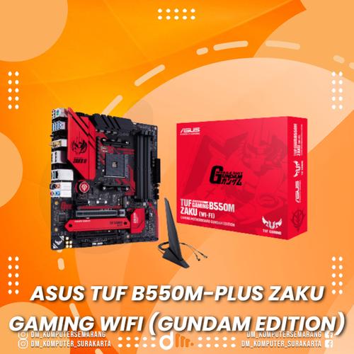 Jual ASUS TUF B550M-PLUS ZAKU GAMING WIFI (GUNDAM EDITION ...