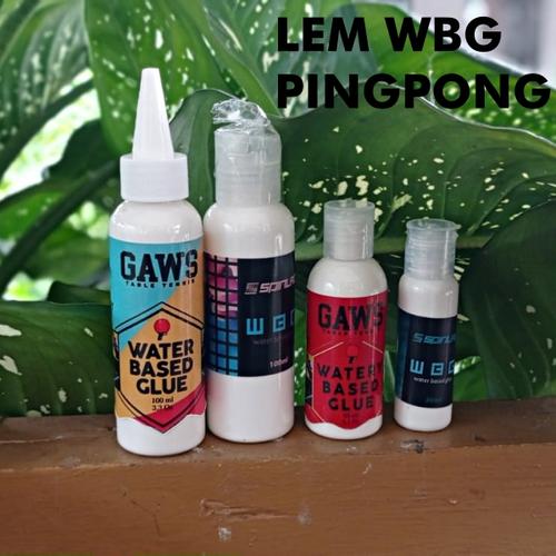 Jual Lem WBG Karet Bet Tenis Meja Water Based Glue Lem Air Bat Pingpong ...