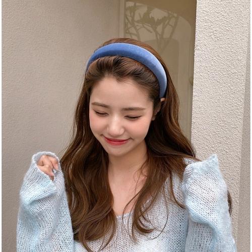 Promo Bando Korea Fluffy Warna Pastel Premium Bandana Wanita Mewah Head ...