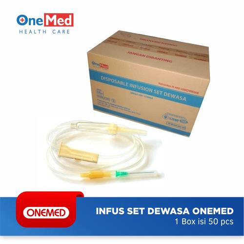Jual Infus Set Dewasa Box isi 50pcs OneMed - Kota Surabaya - Onemed ...