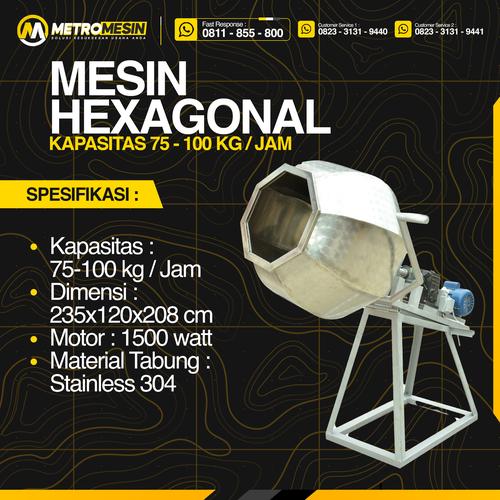Jual Mesin Mixer Hexagonal Metro Mesin - Kab. Malang - PT. Metro Mesin ...