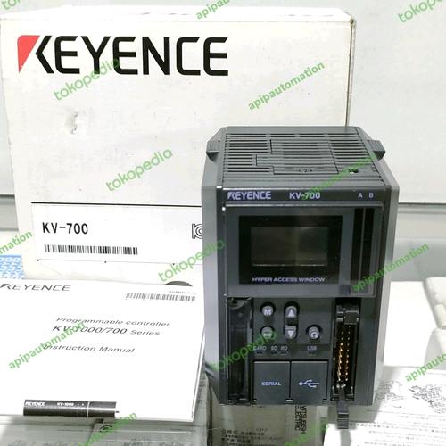 Jual KEYENCE KV-700 UNIT CPU I/O INBUILT 14-TITIK NEW ORIGINAL JAPAN ...