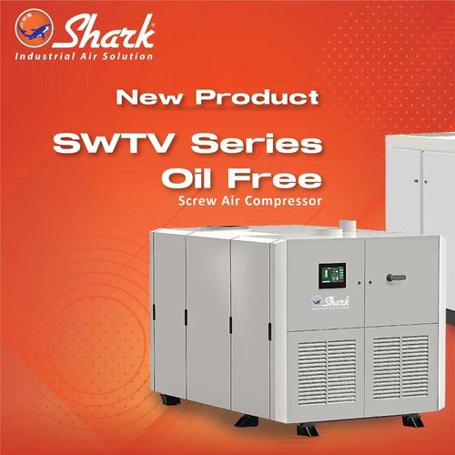 Jual Air Compressor Screw Oil Free Shark 37Kw - 250Kw ISO Class - Kab ...
