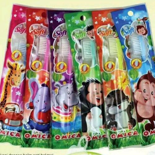 Jual Omica Sikat Gigi Karakter Anak - Omica Dino / Baby / Zigi / Bingo ...