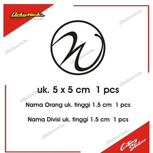 Jual cutting sticker custom logo - Jakarta Pusat - ockystick69 | Tokopedia