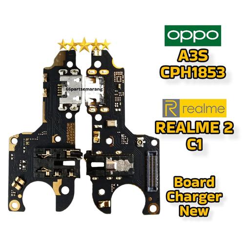 Jual Board Charger Papan Konektor Cas Oppo A3S CPH1853 New - Kota ...