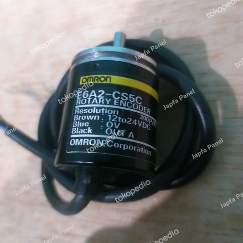 Jual Rotary Encoder Omron E6A2-CS5C 12-24VDC Original Japan - Jakarta Pusat - Japfa Panel ...